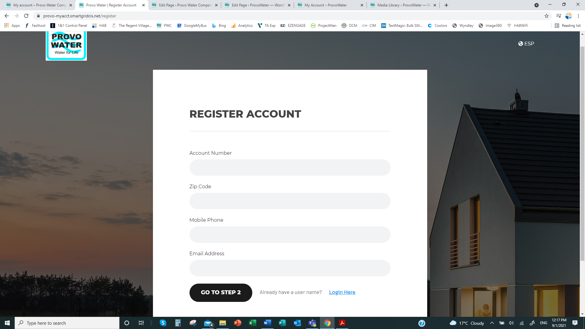 Managing Your Account – Provo Water Company